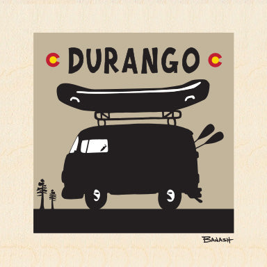 DURANGO ~ RAFT BUS ~ 6x6 – BRIAN BANASH